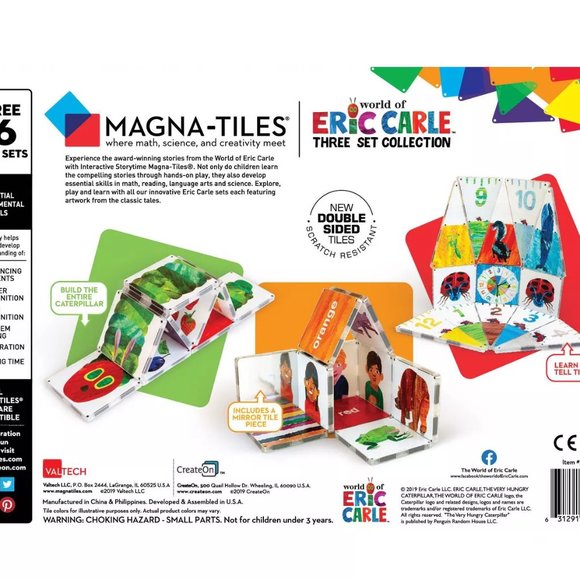 VALTECH | Toys | Magnatiles Eric Carle Three Set Collection New | Poshmark